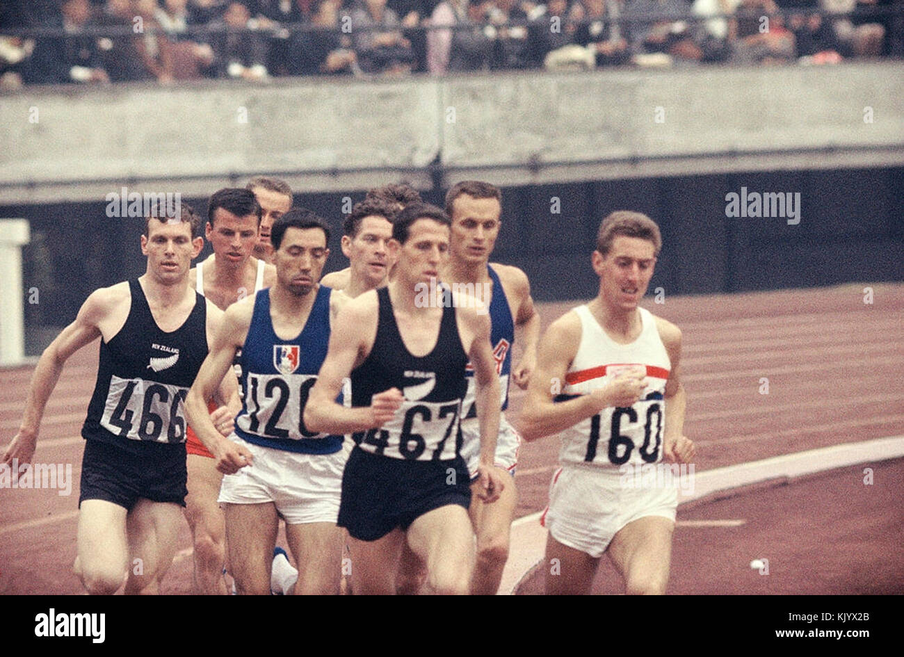 Olympic men 1500 meters hi-res stock photography and images - Alamy