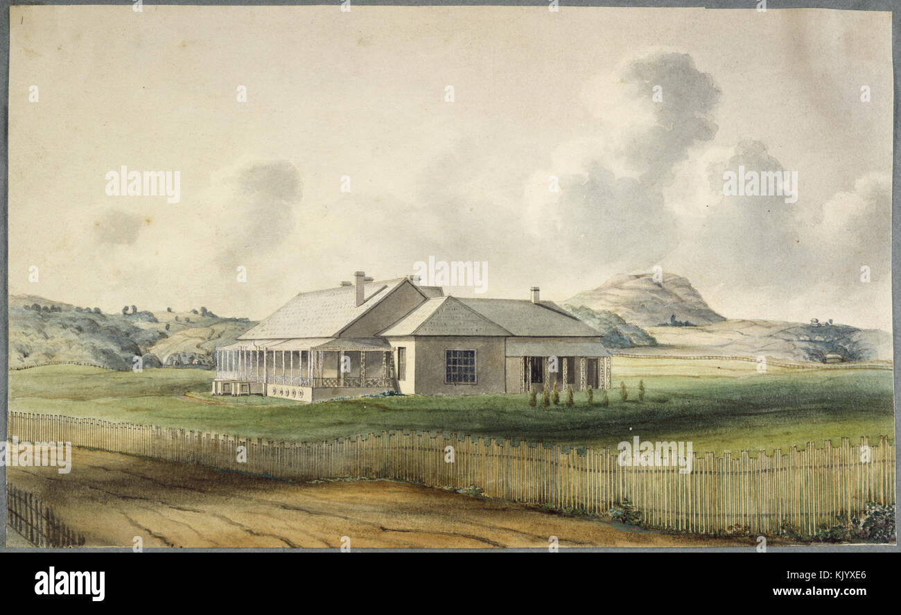 First Government House, Auckland Stock Photo - Alamy