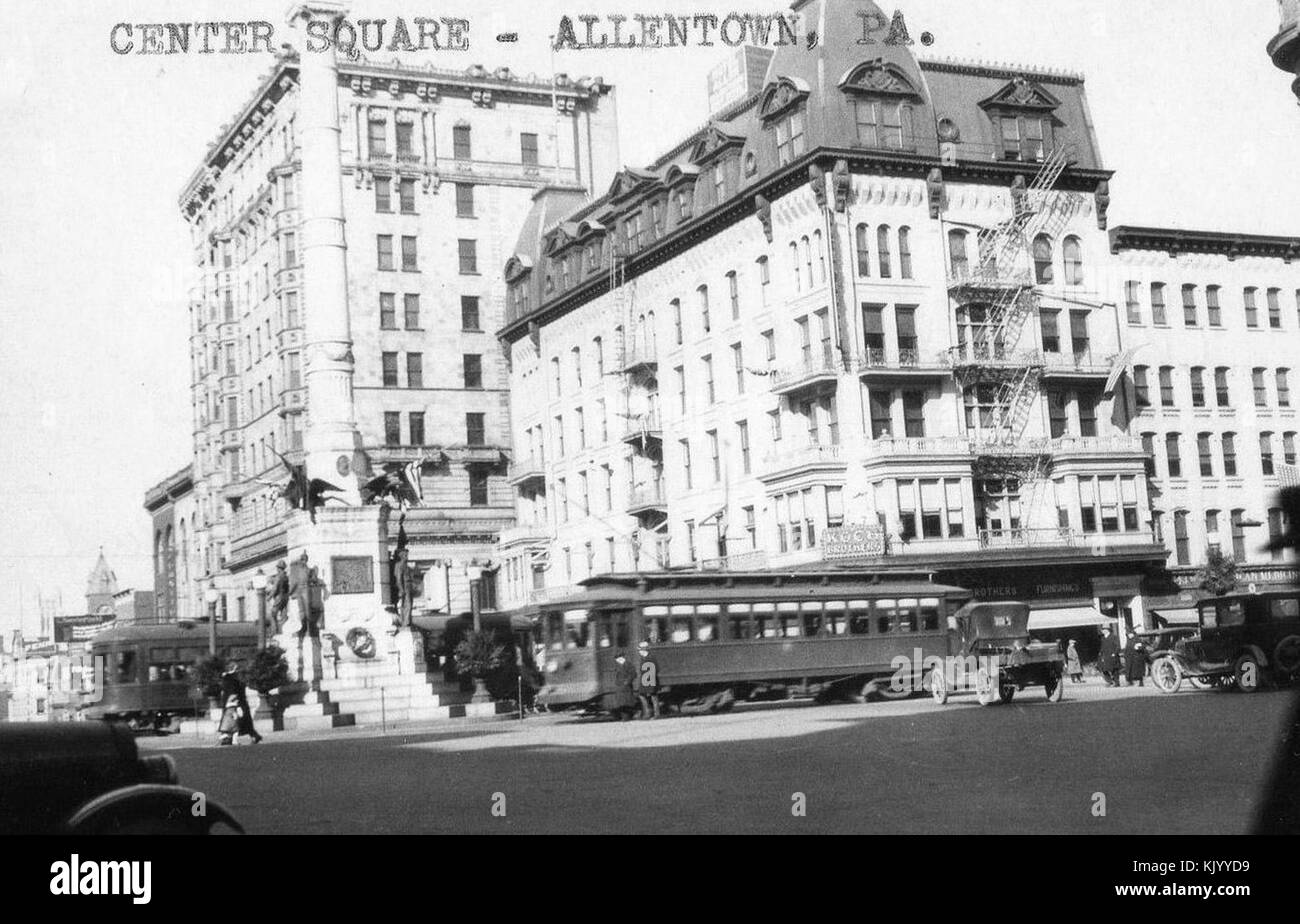 1935 Hotel Allen Stock Photo - Alamy