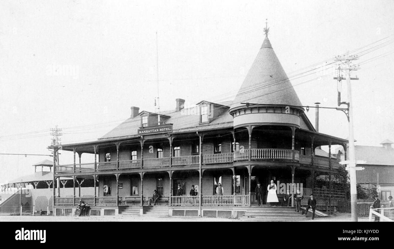 1900 Manhattan Hotel Stock Photo - Alamy