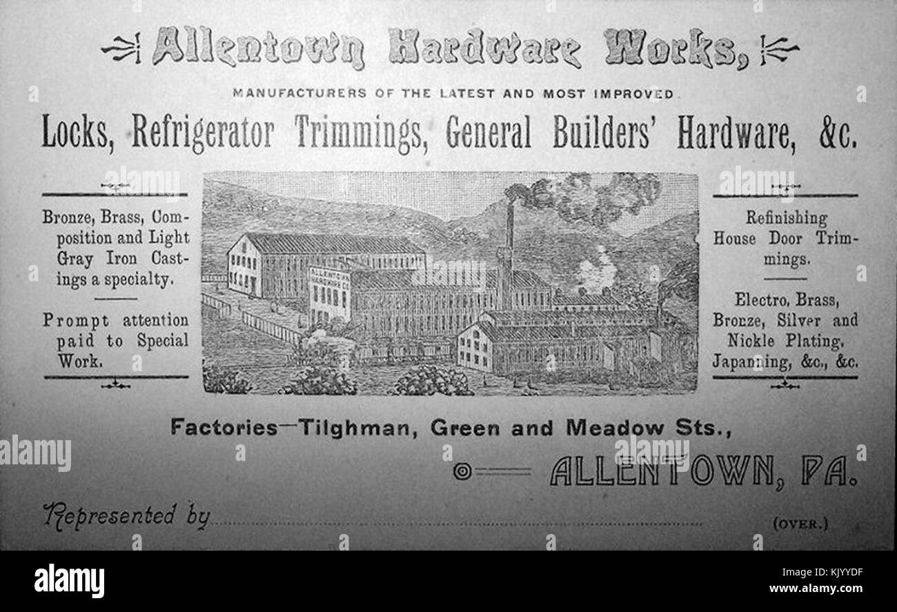 Allentown factory hi-res stock photography and images - Alamy