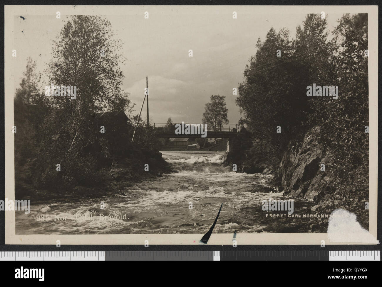 This digital photograph captures the view of 985 Nor Odal in Brovold ...