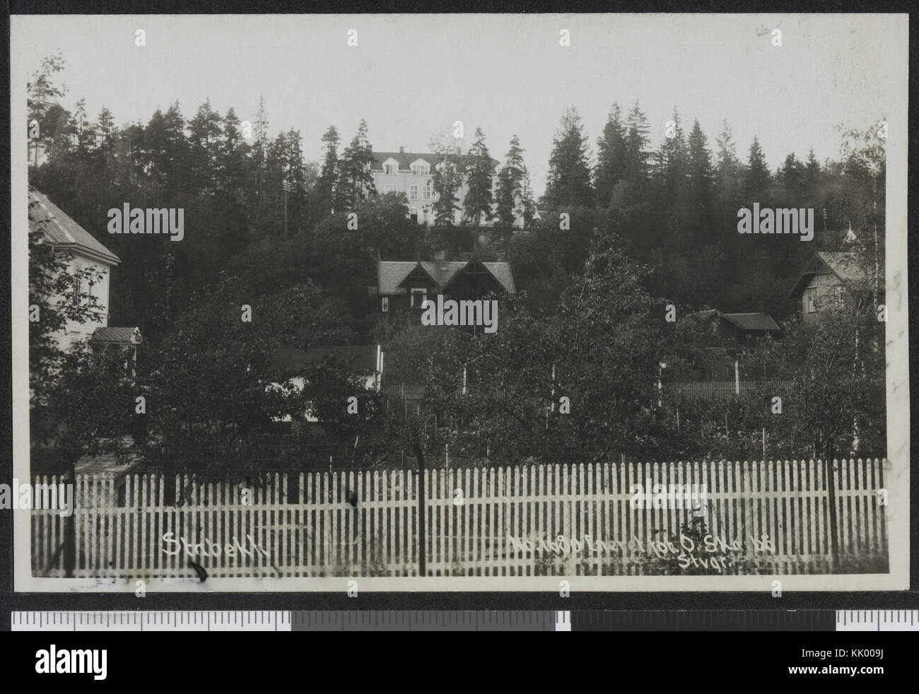 The 1680 Stabekk photograph captures a historical view of Stabekk ...