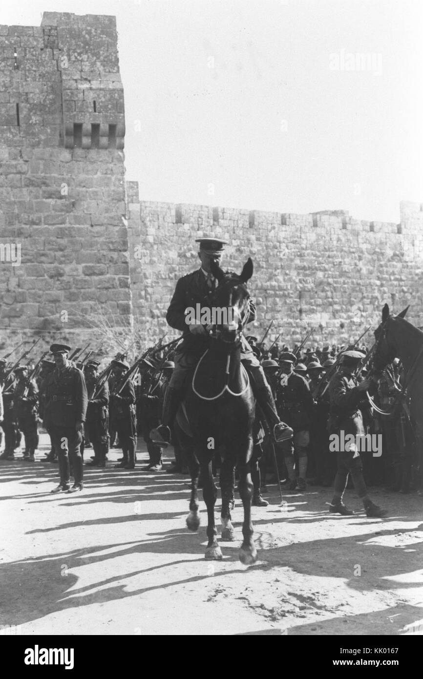 GEN. EDMUND HYNMAN ALLENBY, THE COMMANDER OF BRITISH FORCES IN ...