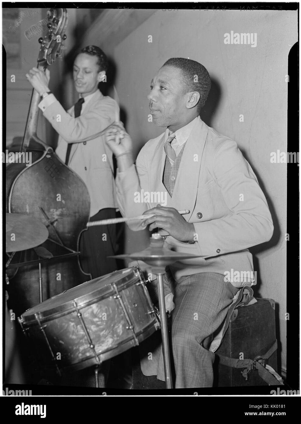 (Portrait of Tommy Myles and Tommy Potter, Washington, D.C., ca. Mar ...