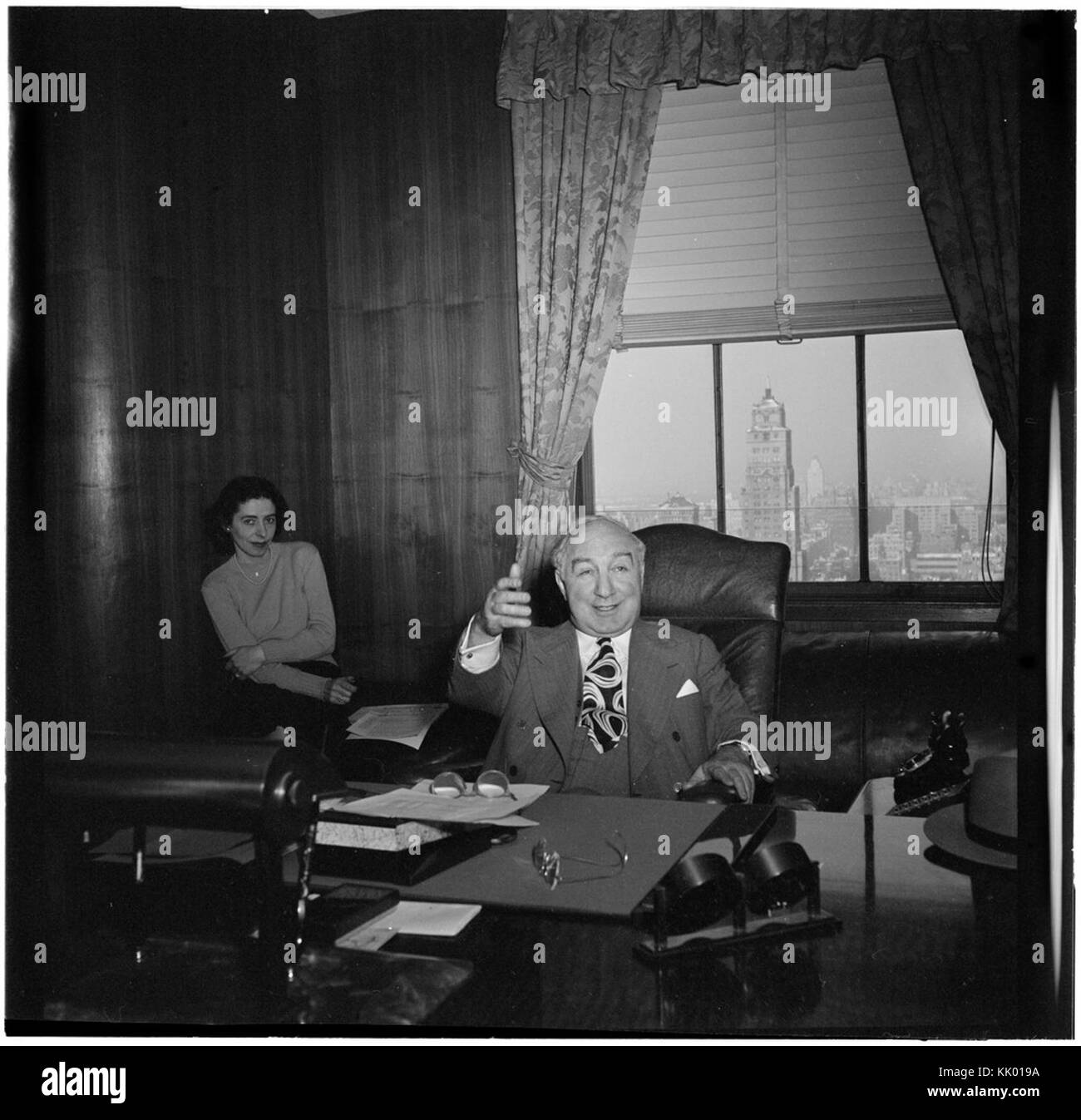 (Portrait of James Petrillo in his office, New York, N.Y., ca. Feb ...