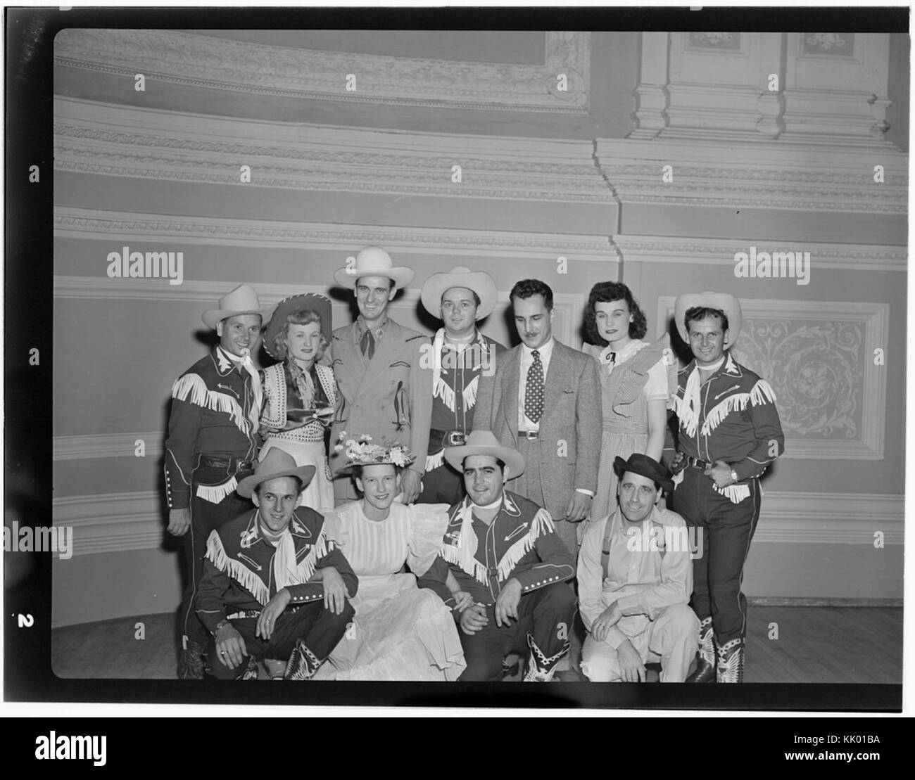 (Portrait of Shorty Warren, Rosalie Allen, Ernest Tubb, Cy Sweat, Dave ...