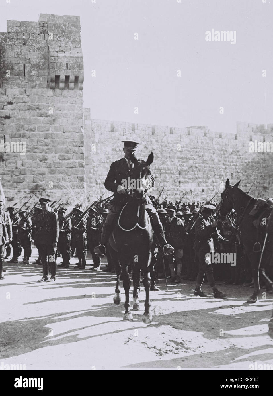 GEN. EDMUND HYNMAN ALLENBY, THE COMMANDER OF BRITISH FORCES IN ...