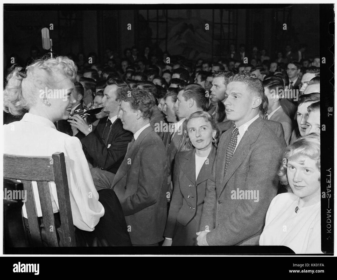 (Portrait of June Christy, 1947 or 1948) (LOC) (5189945174 Stock Photo ...