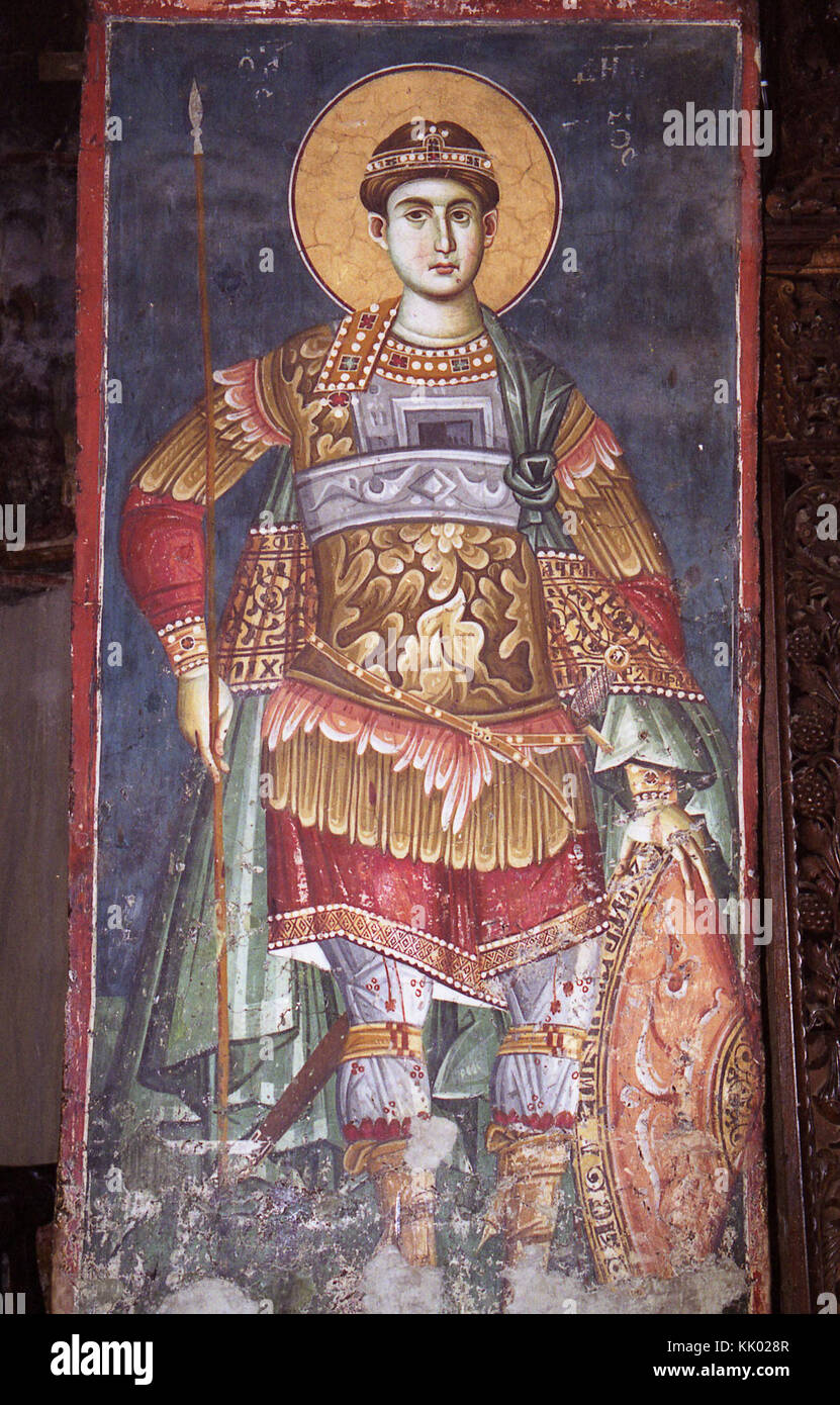 Paintings in the Church of the Theotokos Peribleptos of Ohrid 0154 ...
