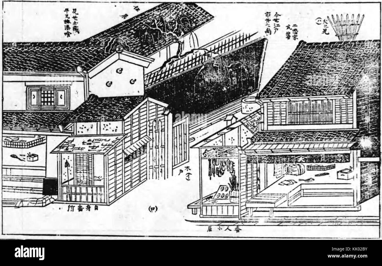 Machiya traditional townhouses in hi-res stock photography and images ...