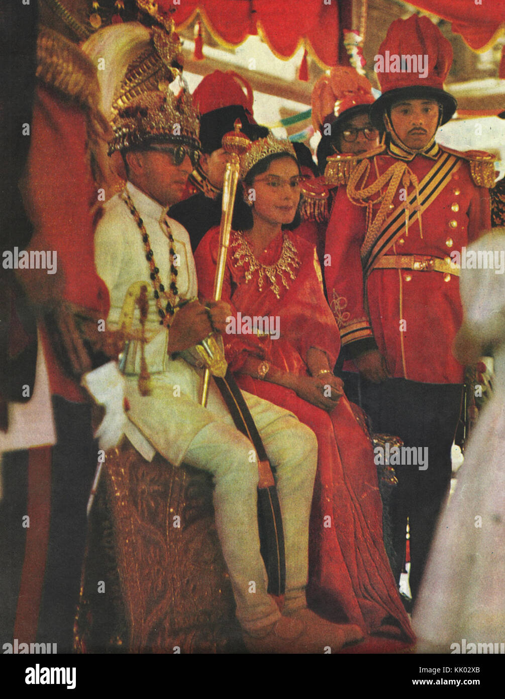 King mahendra of nepal hi-res stock photography and images - Alamy