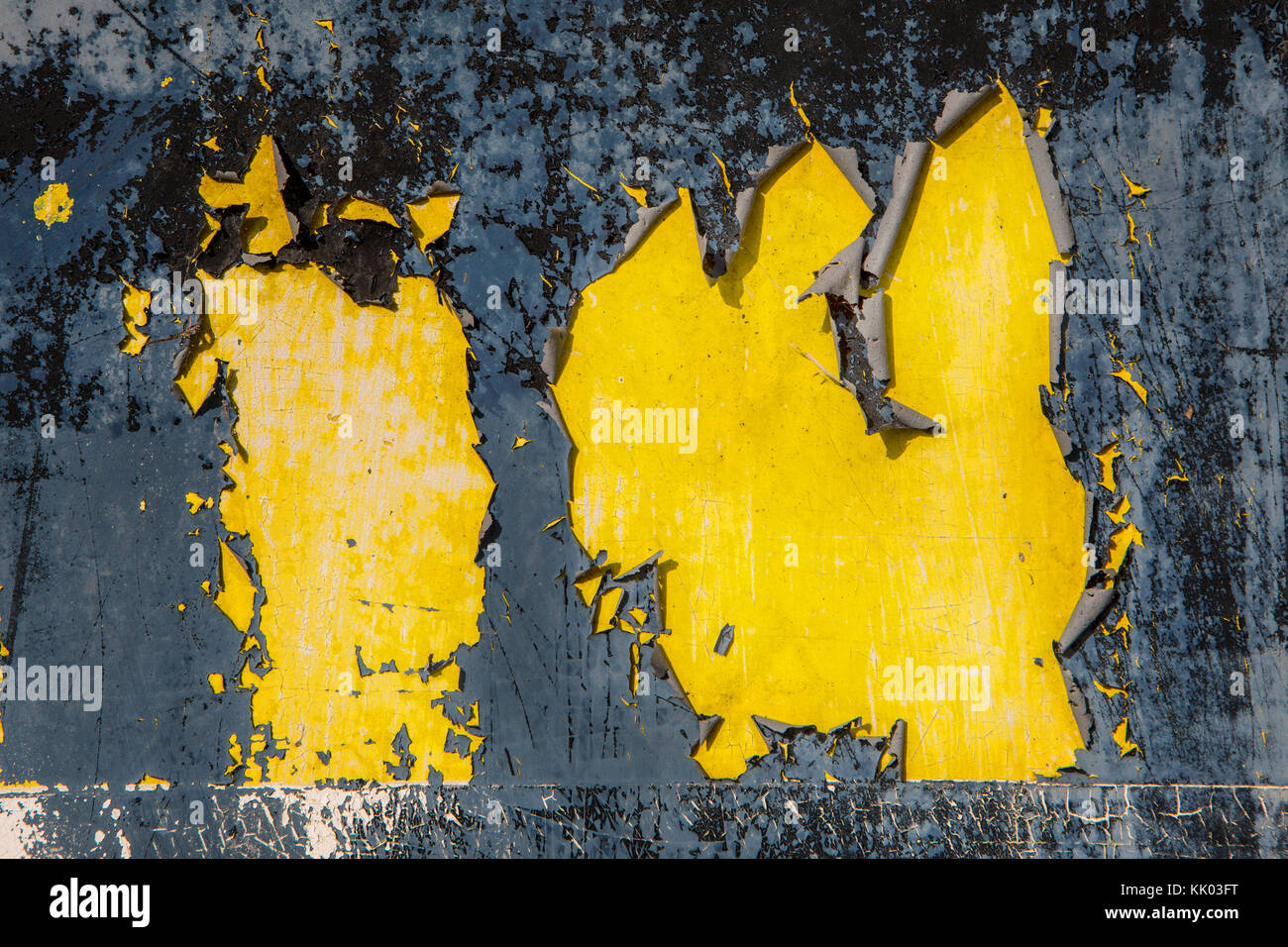 Scratched painted panel Stock Photo - Alamy