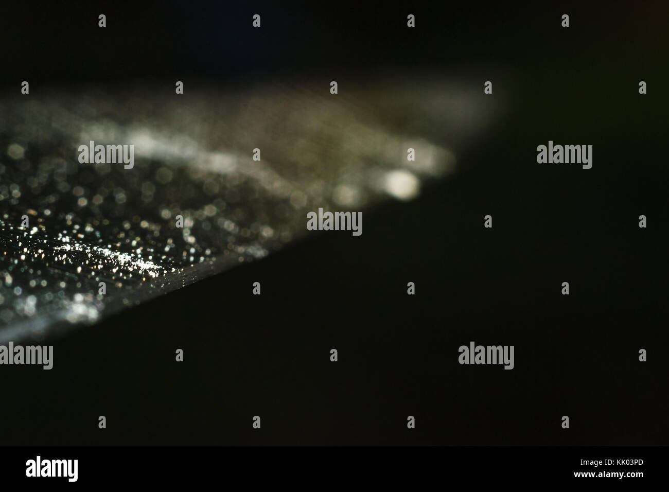 the knife blade close-up macro photo abstraction Stock Photo - Alamy