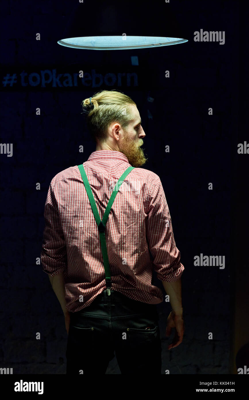 Man in shadow back view lifestyle hi-res stock photography and images ...