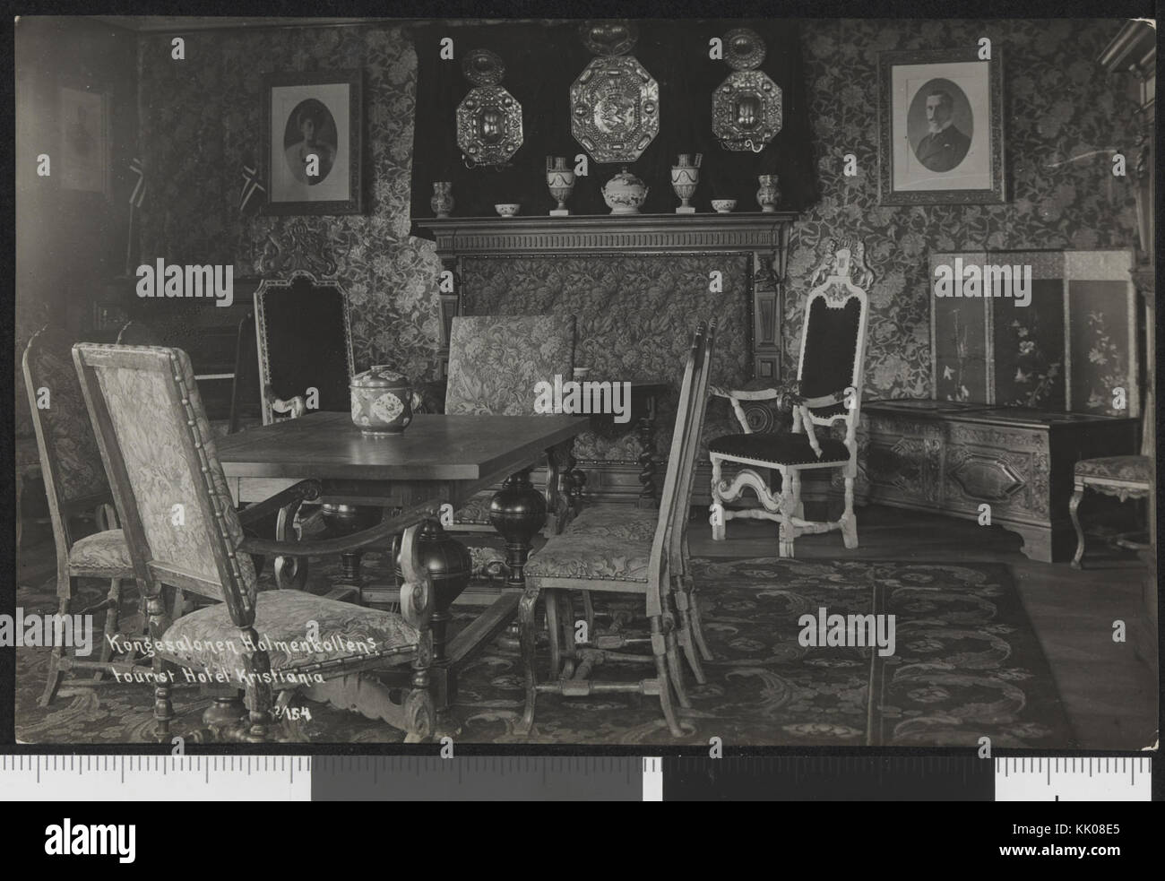 A digital photograph of the Kongesalonen at the Holmenkollen Tourist ...