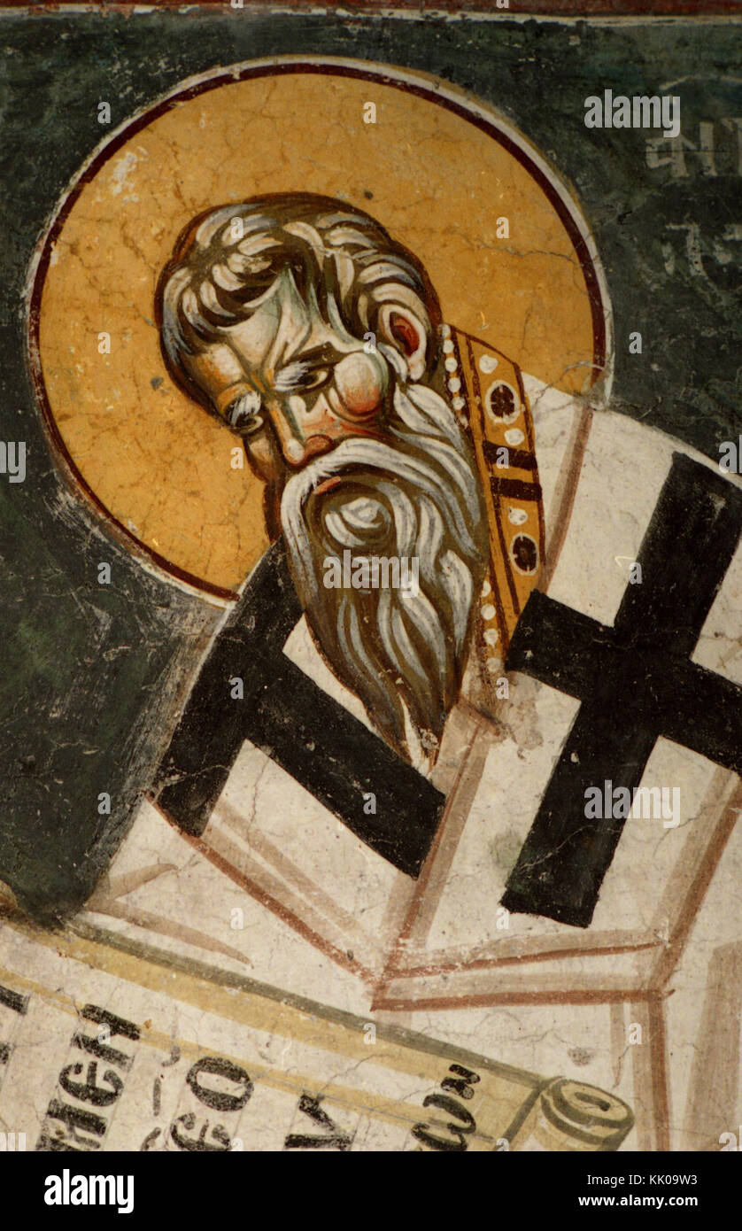 Paintings in the Church of the Theotokos Peribleptos of Ohrid 0286 ...