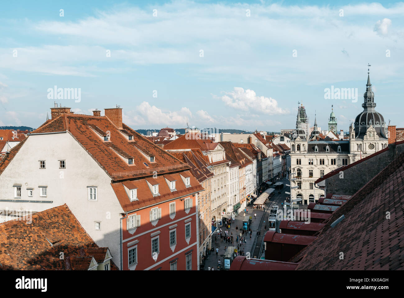 Cityscape of Graz Stock Photo - Alamy