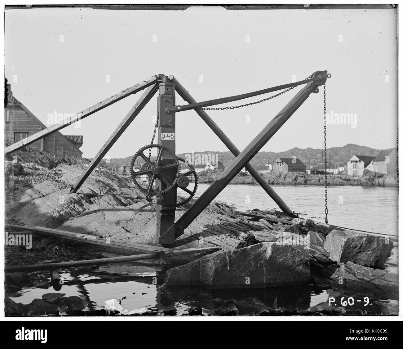 Kran nr. 245 fo30141512170007 Stock Photo - Alamy