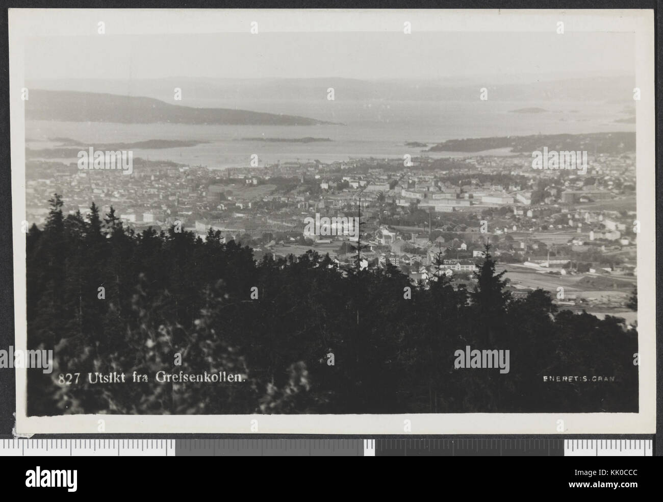 This historic photograph from Grefsenkollen in Norway offers a ...