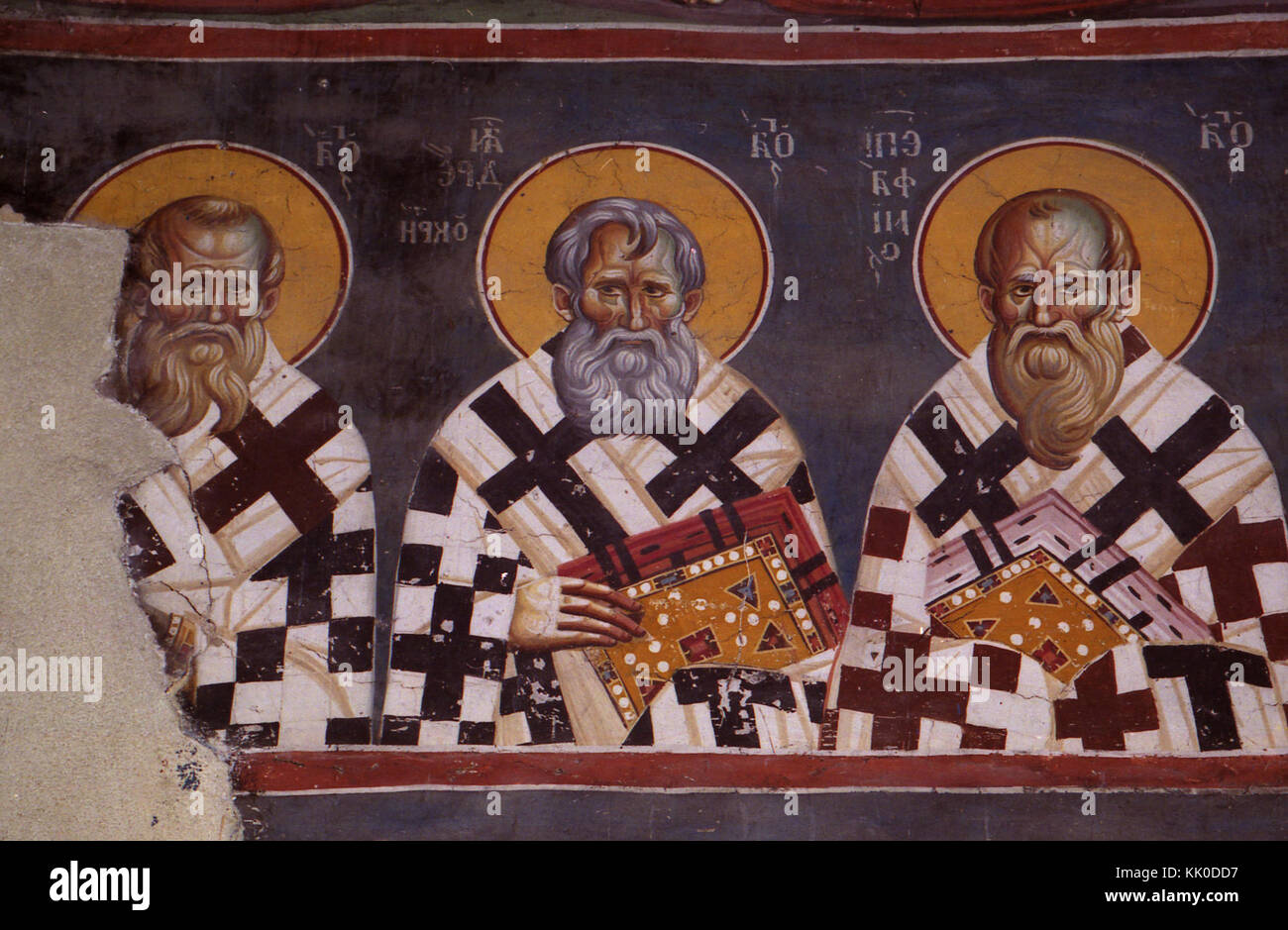 Paintings in the Church of the Theotokos Peribleptos of Ohrid 0320 ...