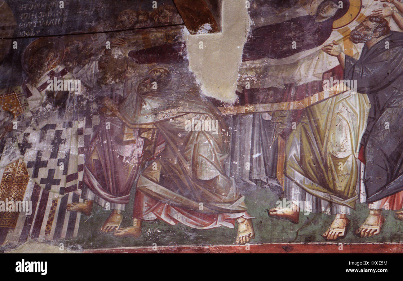 Paintings in the Church of the Theotokos Peribleptos of Ohrid 0255 ...