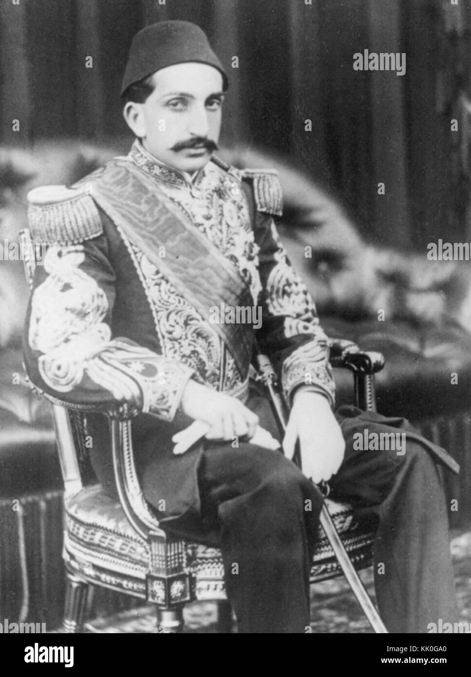 Portrait sultan abdul hamid ii hi-res stock photography and images - Alamy