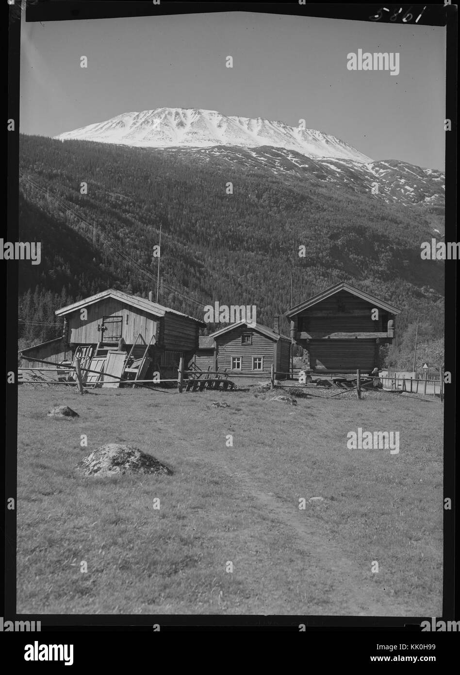 Gausta norway Black and White Stock Photos & Images - Alamy
