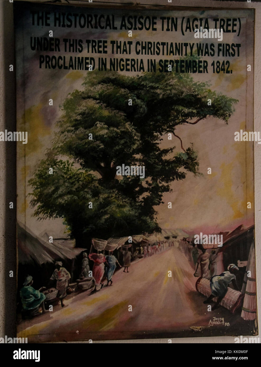 A potrait of Agia tree Stock Photo - Alamy