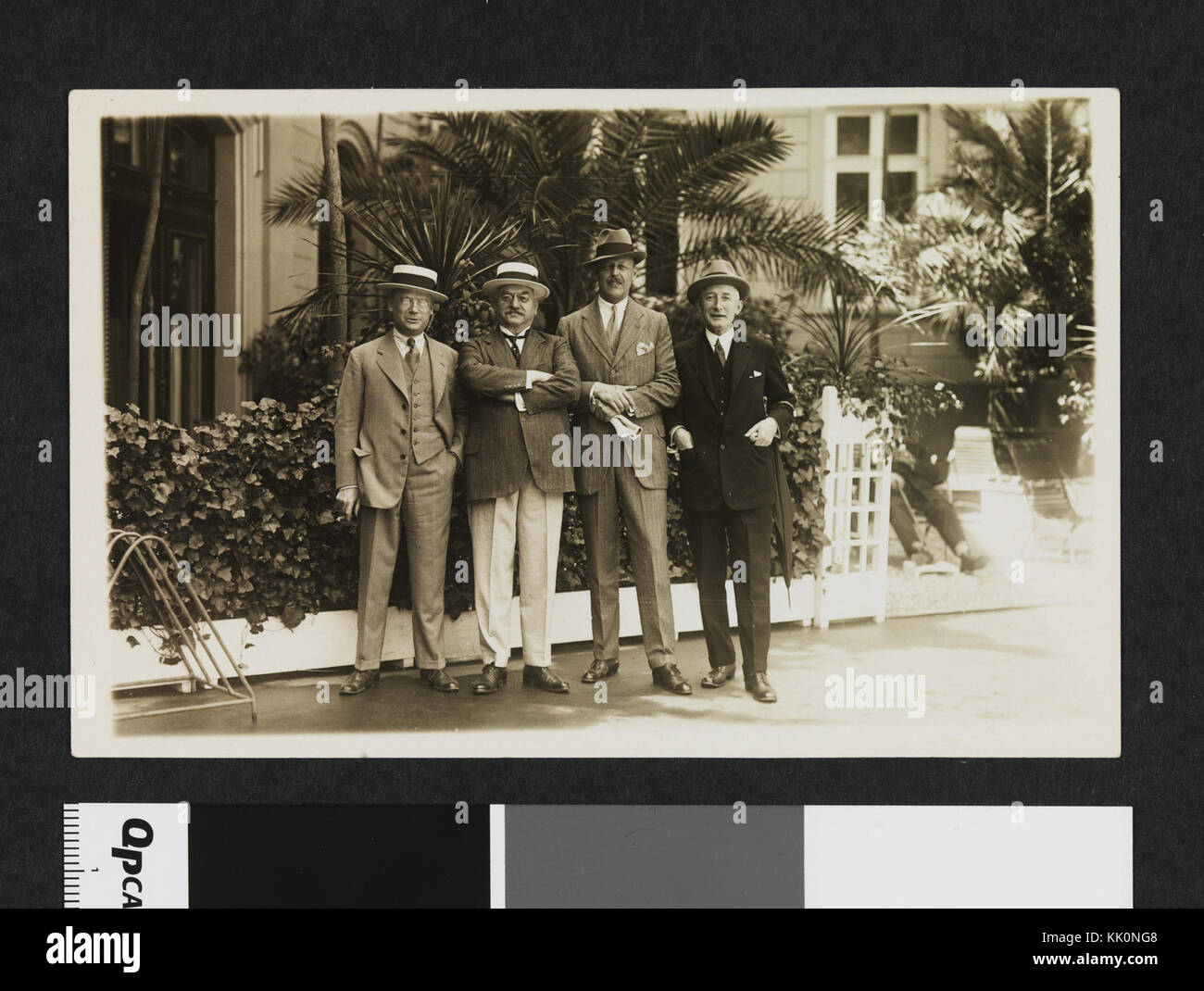 This image features an unknown group of people associated with Sam Eyde ...