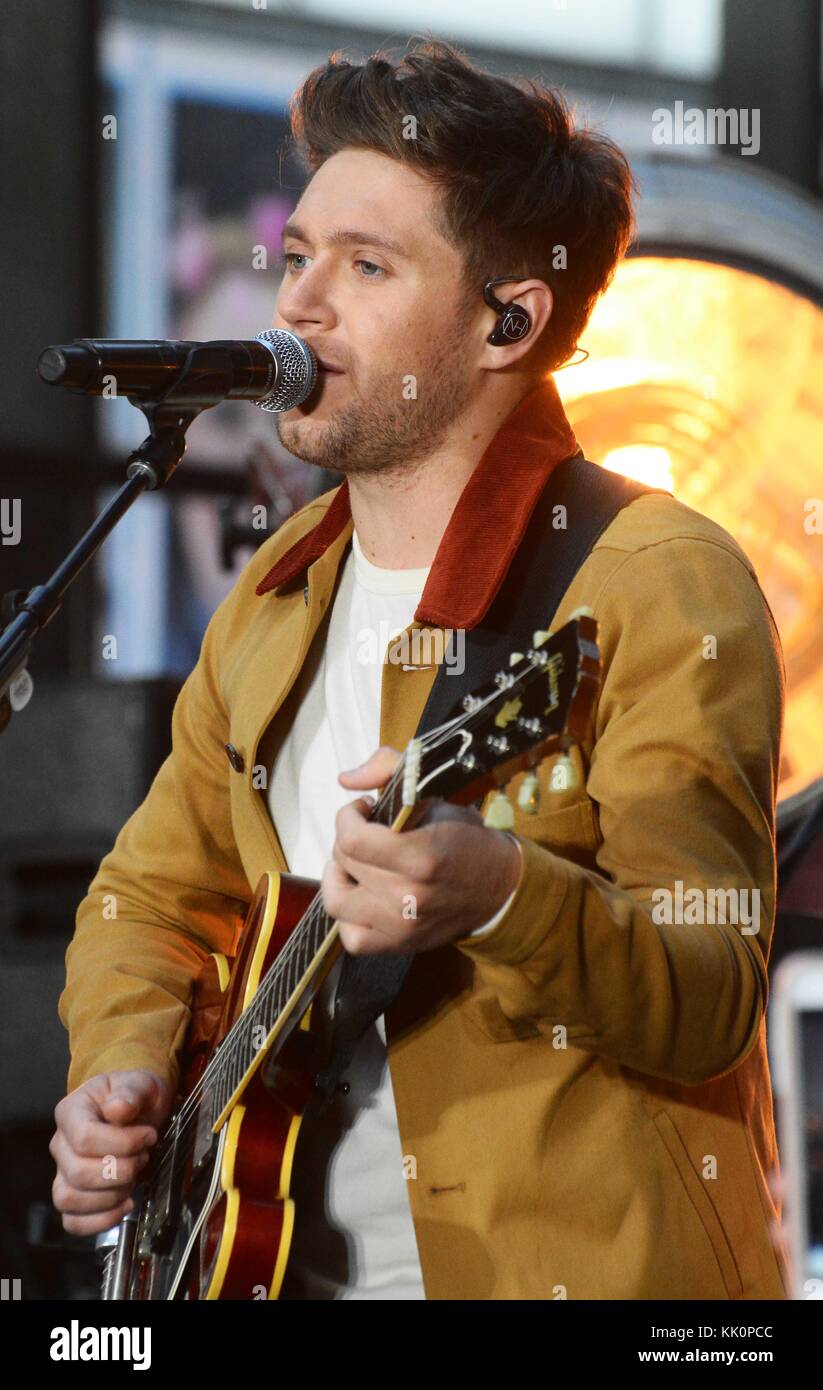 Niall Horan performing live on NBC's 'Today' show as part of their ...