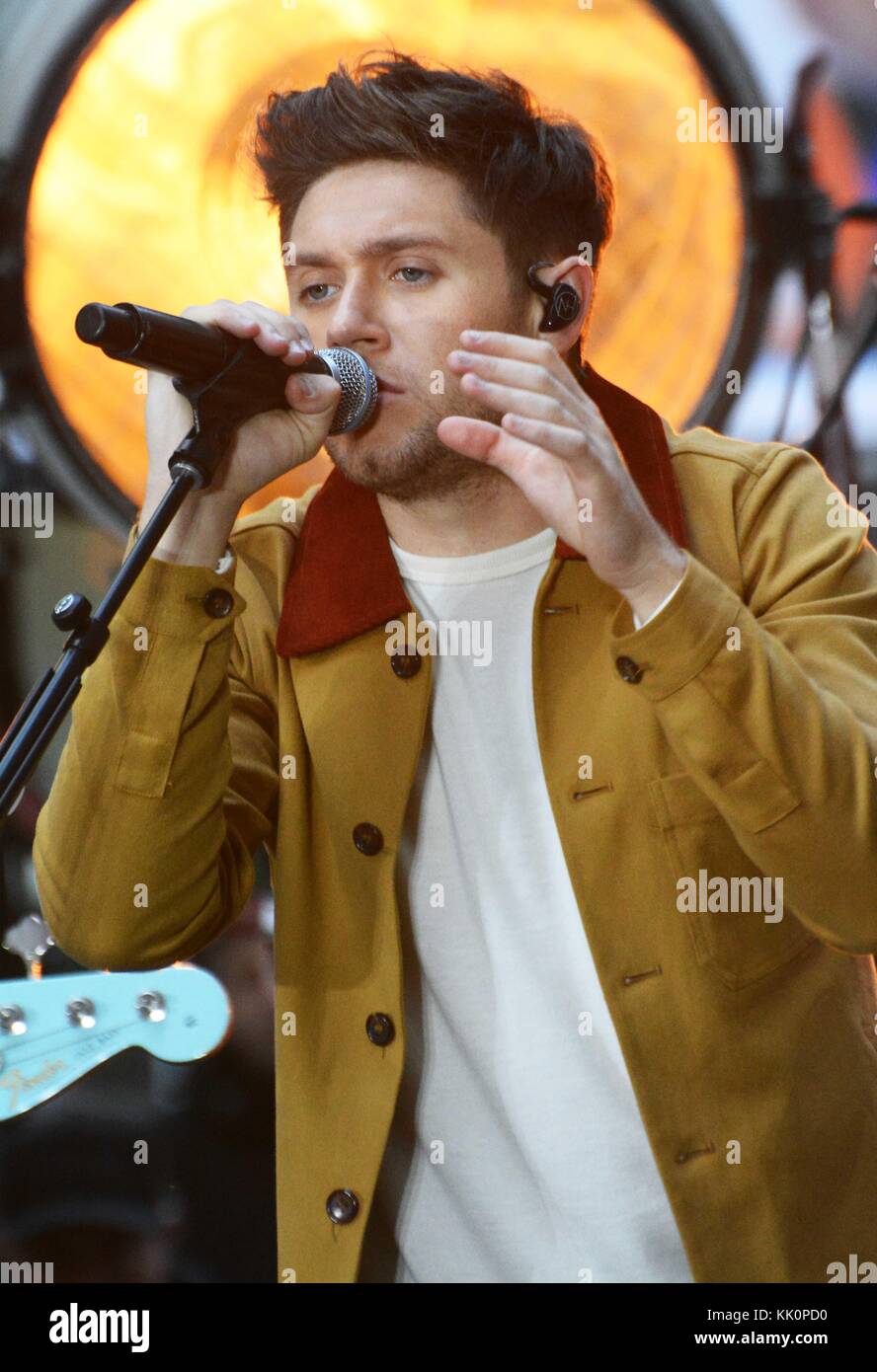 Niall Horan performing live on NBC's 'Today' show as part of their ...