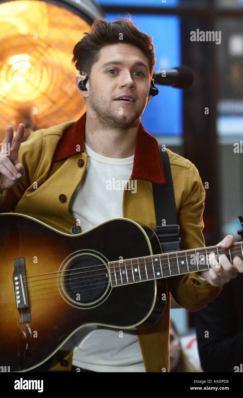 Niall Horan performing live on NBC's 'Today' show as part of their ...
