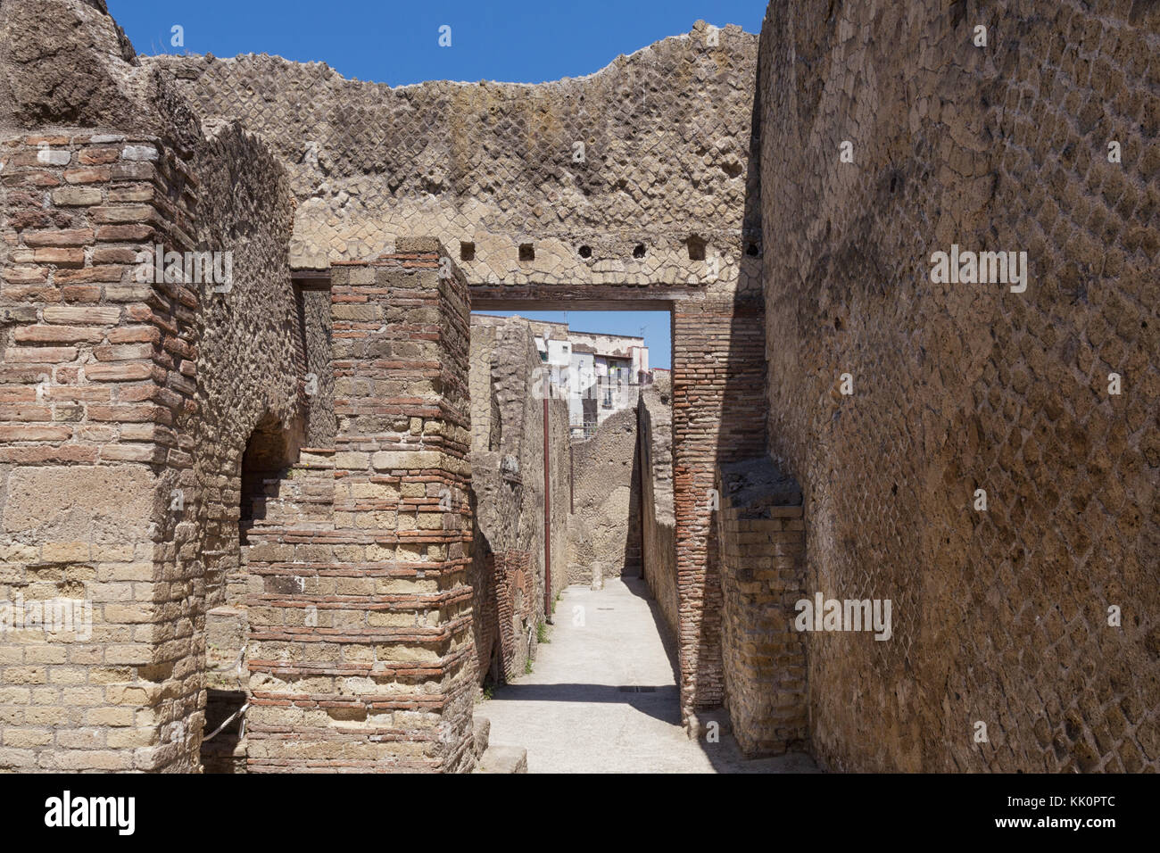 Ercolano (Italy) - Situated on a volcanic plateau overhanging the sea ...