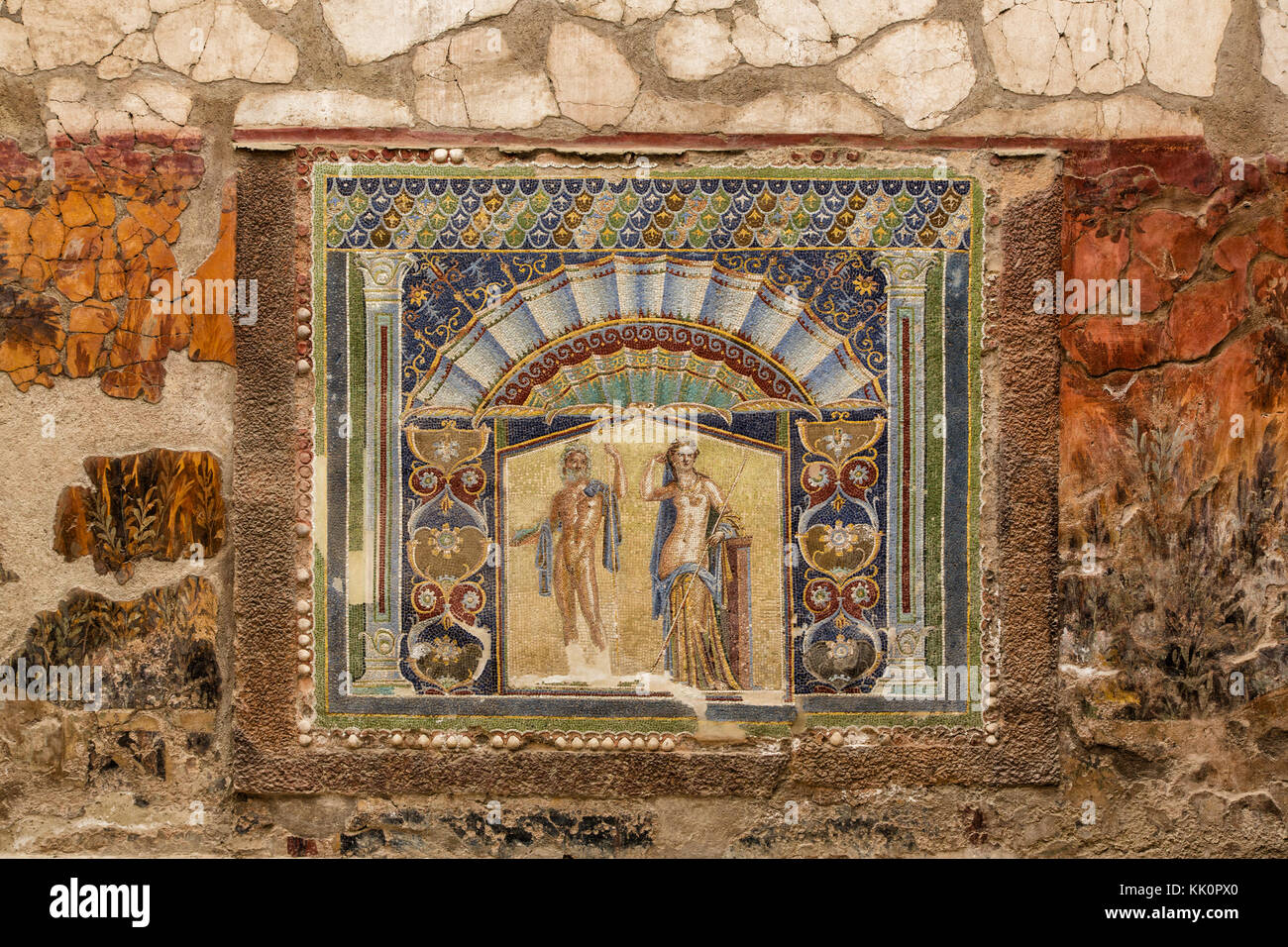 Ercolano (Italy) - Situated on a volcanic plateau overhanging the sea ...