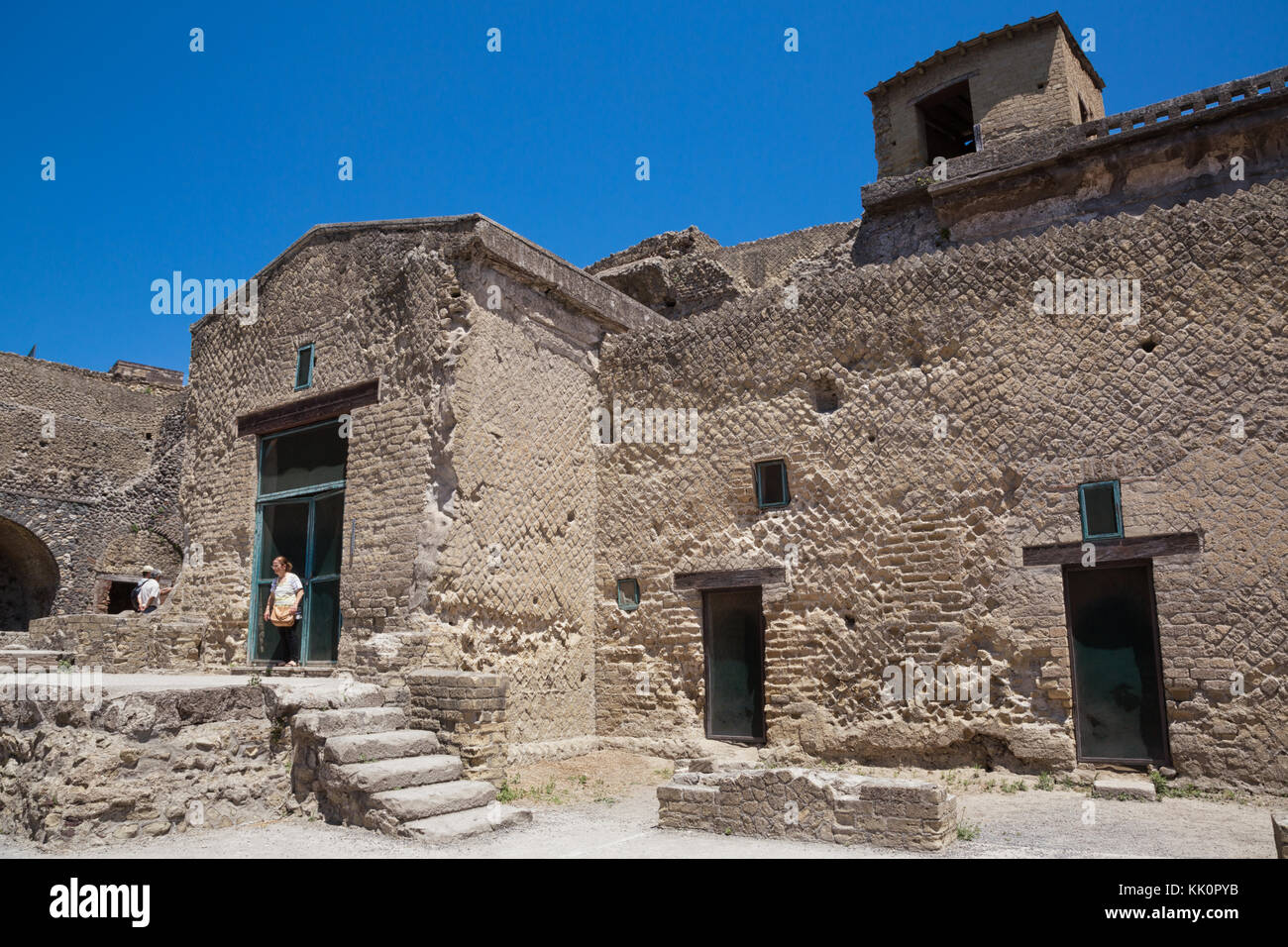 Ercolano (Italy) - Situated on a volcanic plateau overhanging the sea ...