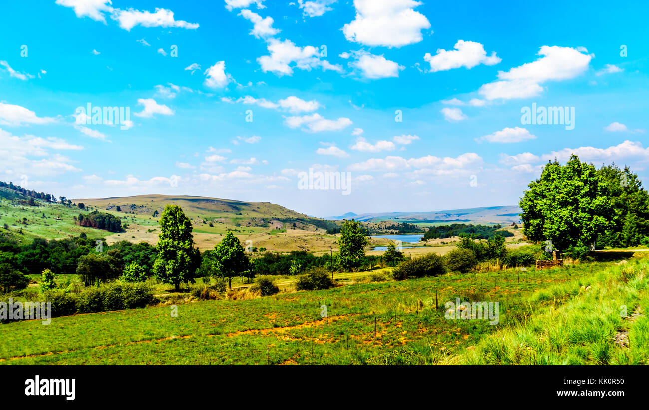 Countryside at the northern end of Highway R532 , the famous Panorama ...