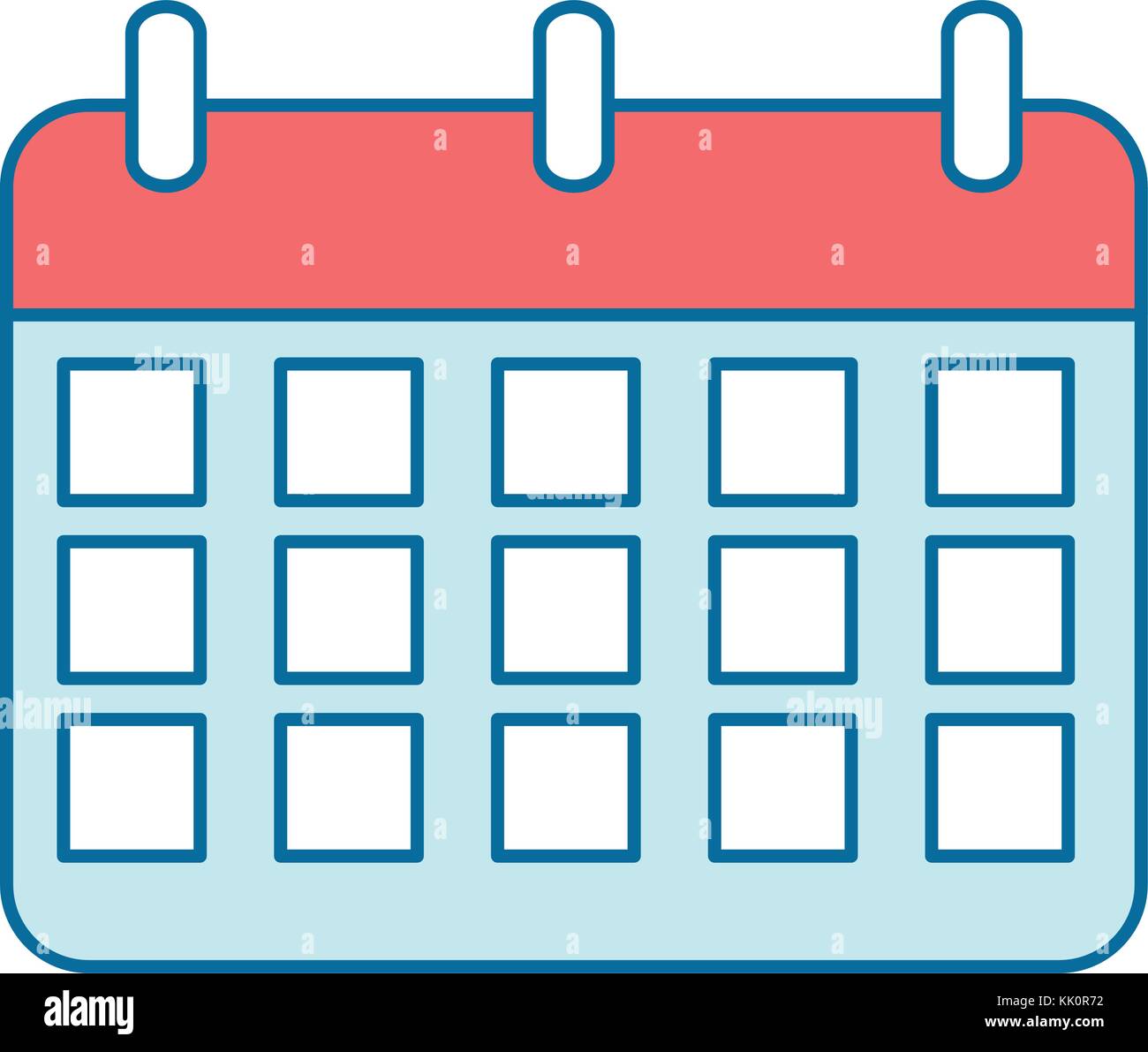 calendar reminder isolated icon vector illustration design Stock Vector ...