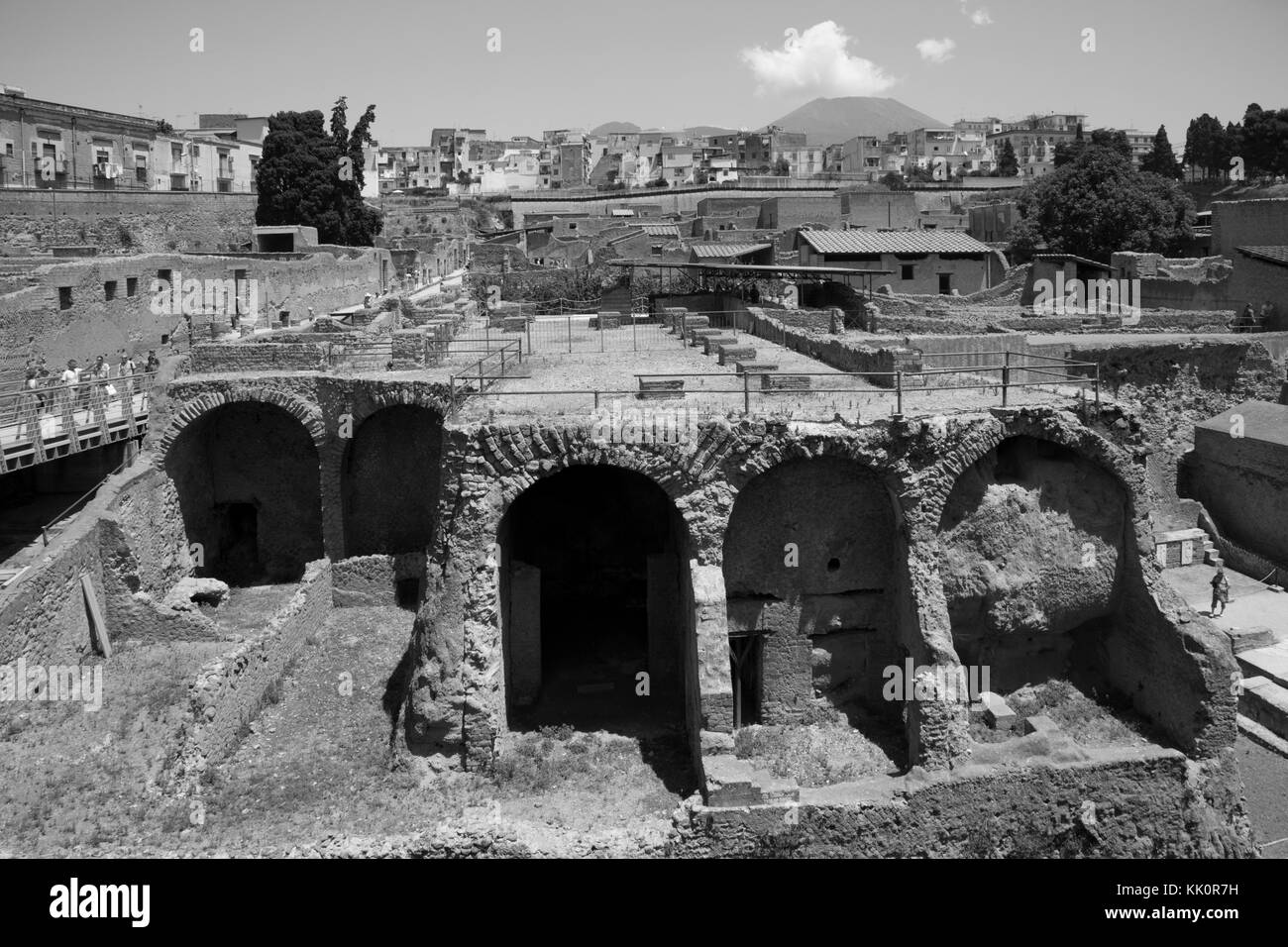 Ercolano (Italy) - Situated on a volcanic plateau overhanging the sea ...