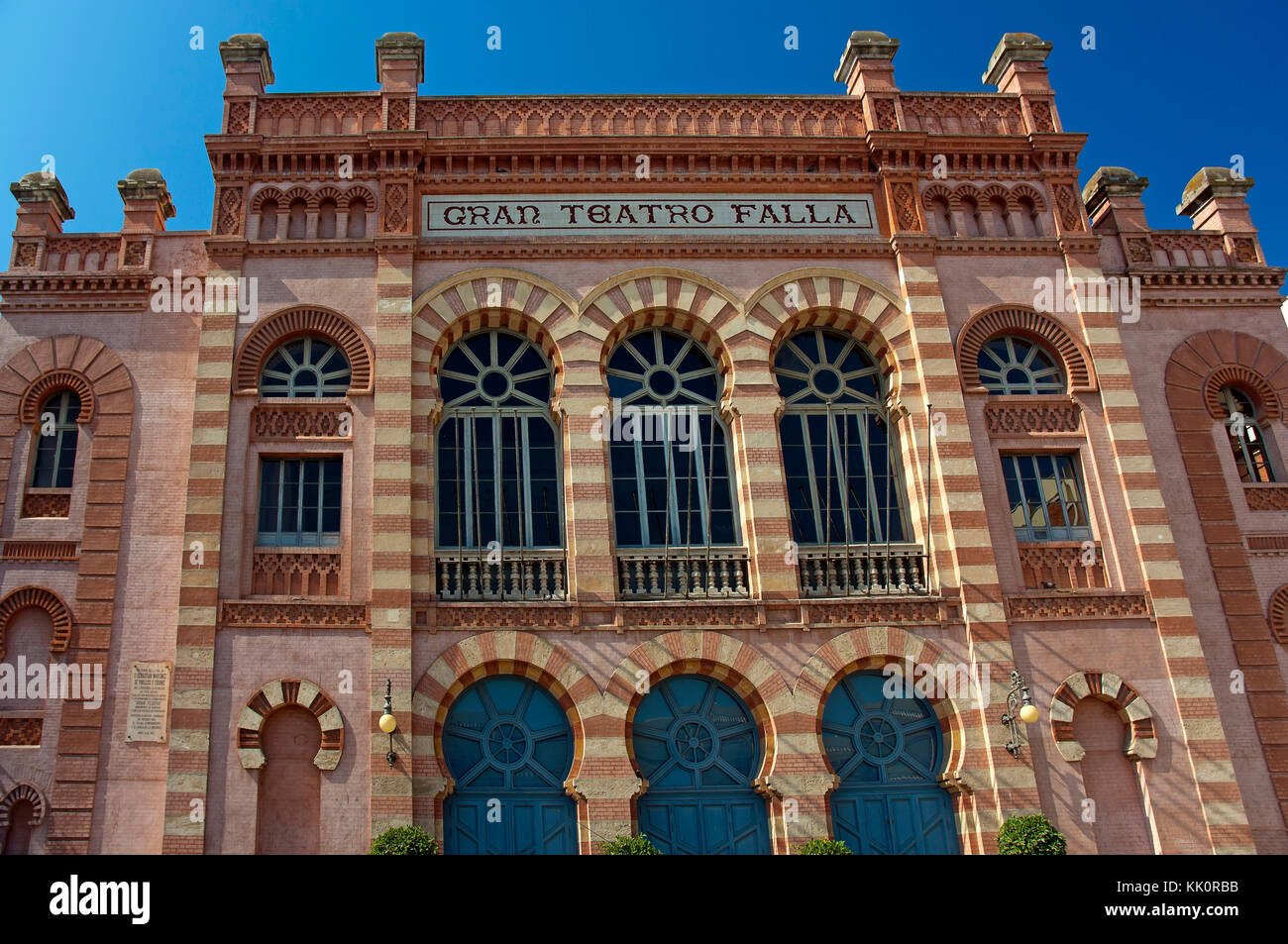 Gran Teatro Falla - 19th century, Cadiz, Region of Andalusia, Spain ...
