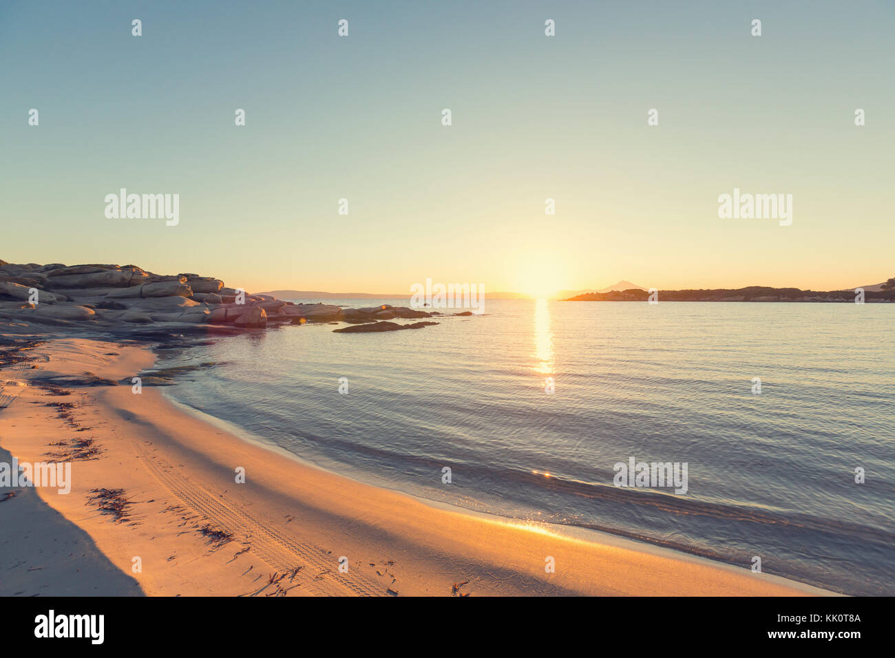 Gorgeous beach in Greece Stock Photo - Alamy