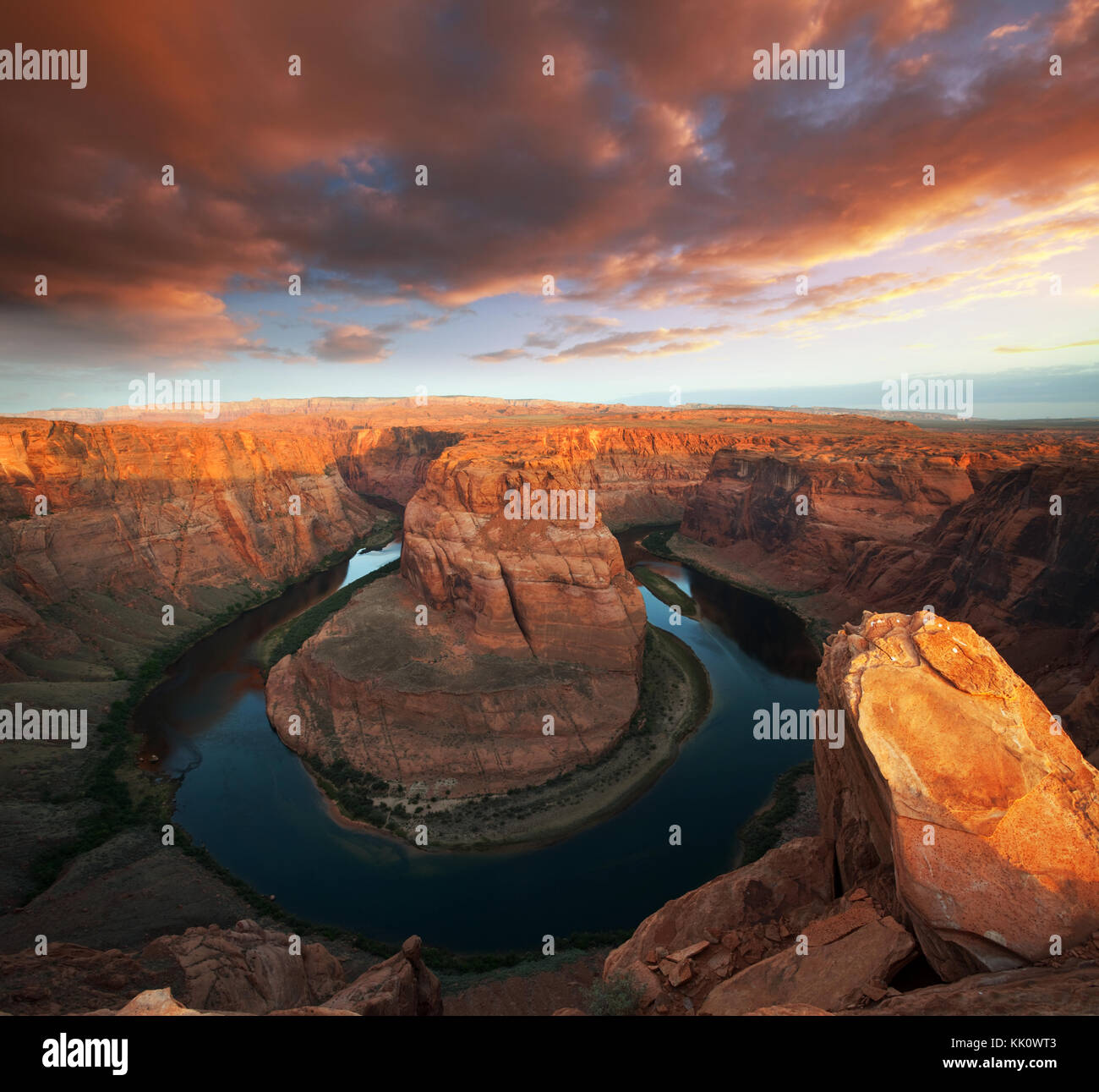 Horse Shoe Bend Stock Photo - Alamy