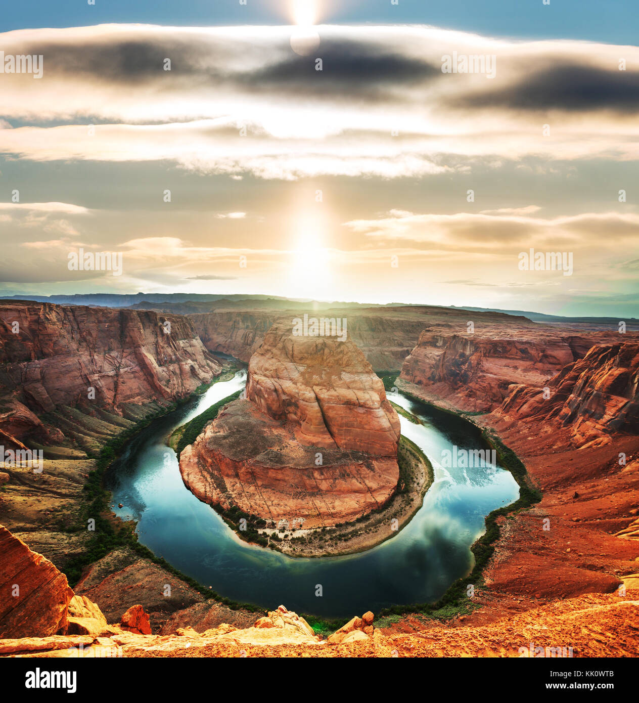 Horse Shoe Bend Stock Photo - Alamy