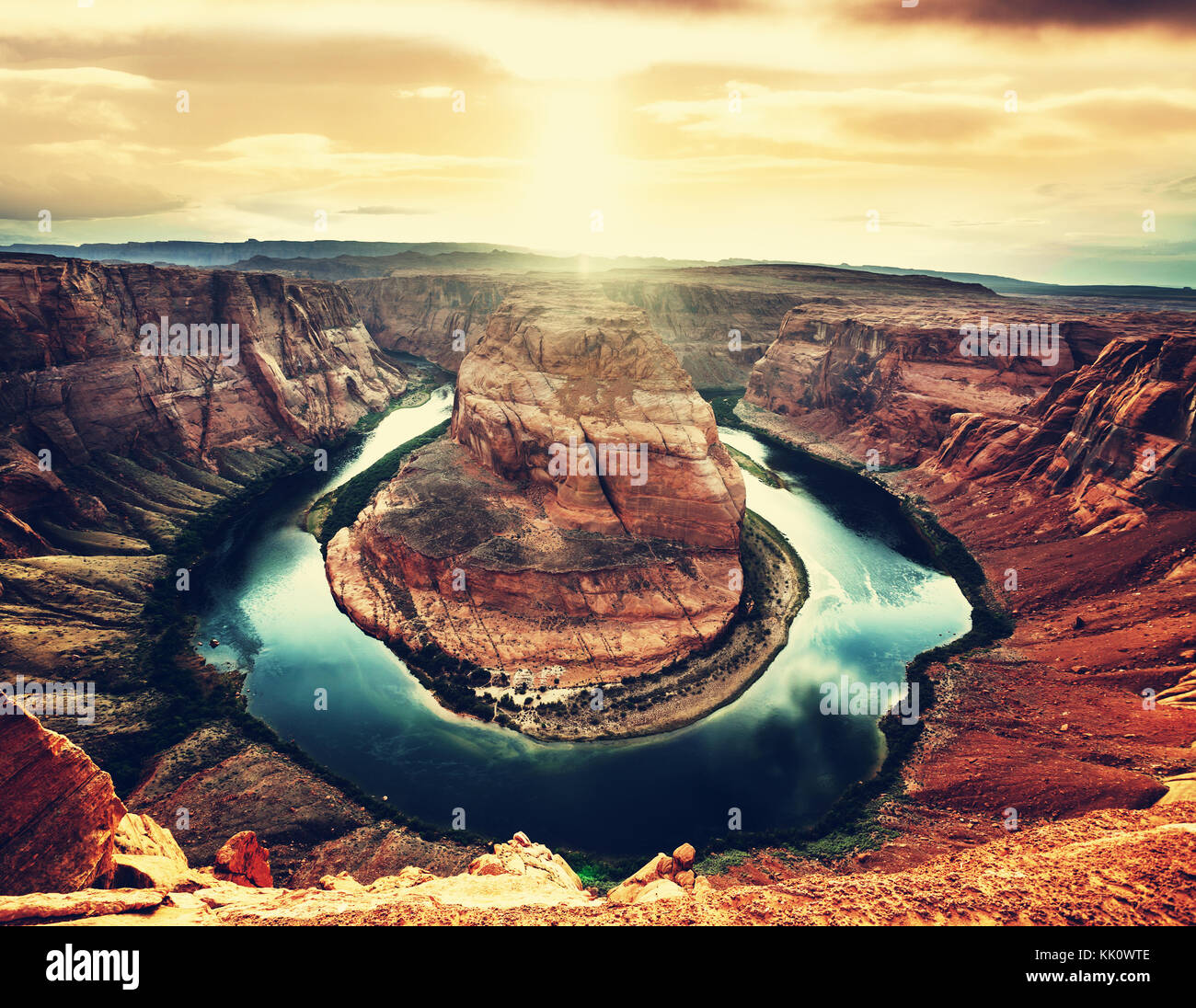 Horse Shoe Bend Stock Photo - Alamy