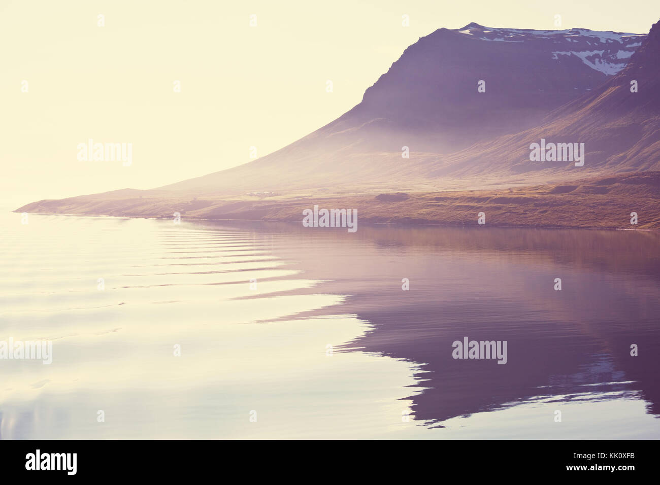 Rough Arctic terrain of Iceland Stock Photo - Alamy