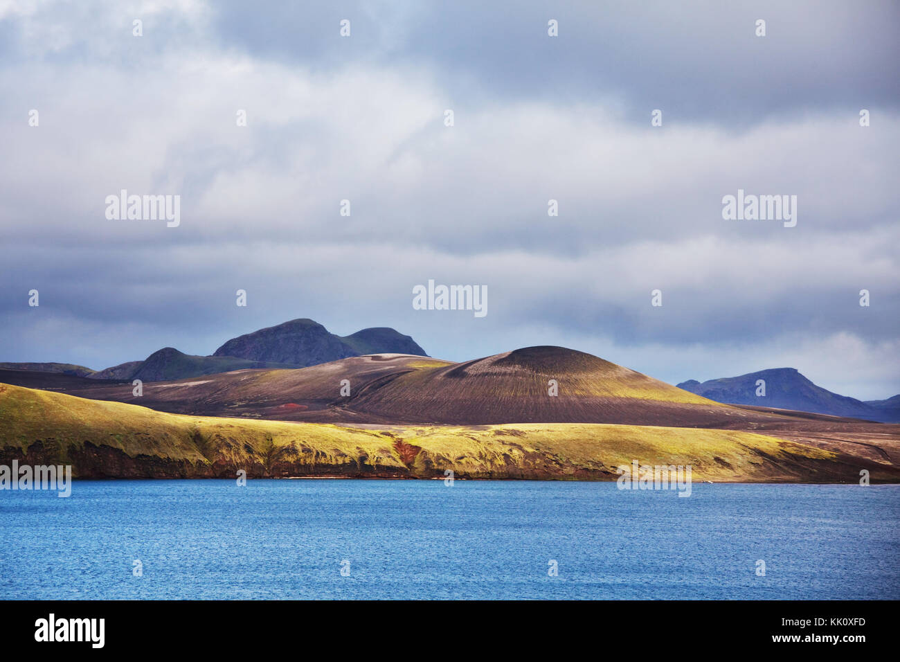 Rough Arctic terrain of Iceland Stock Photo - Alamy