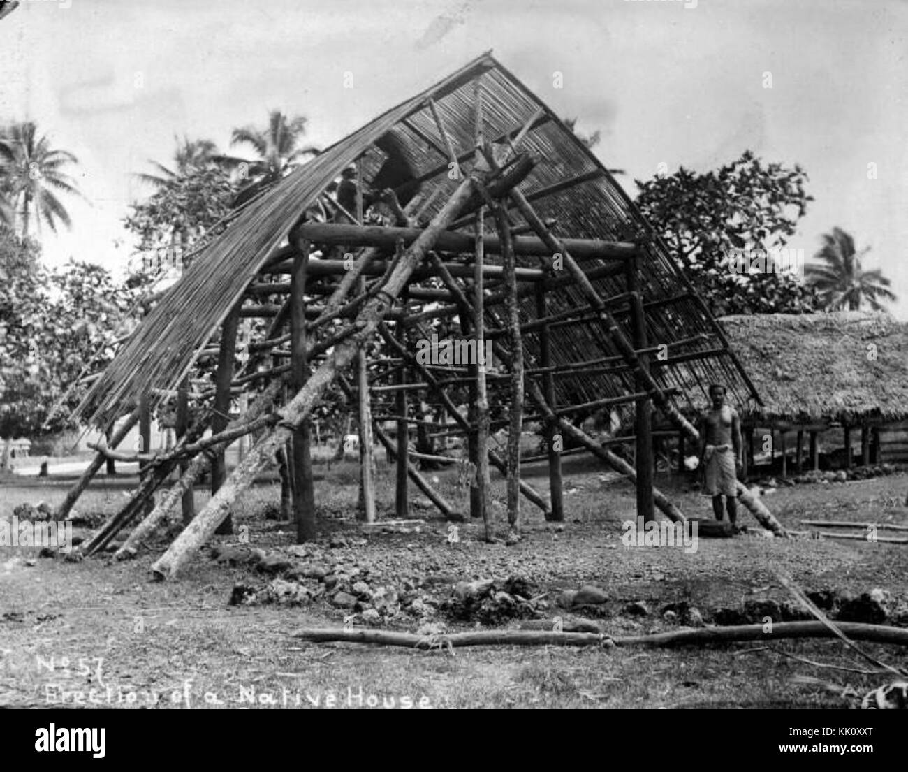 Samoan house hi-res stock photography and images - Alamy
