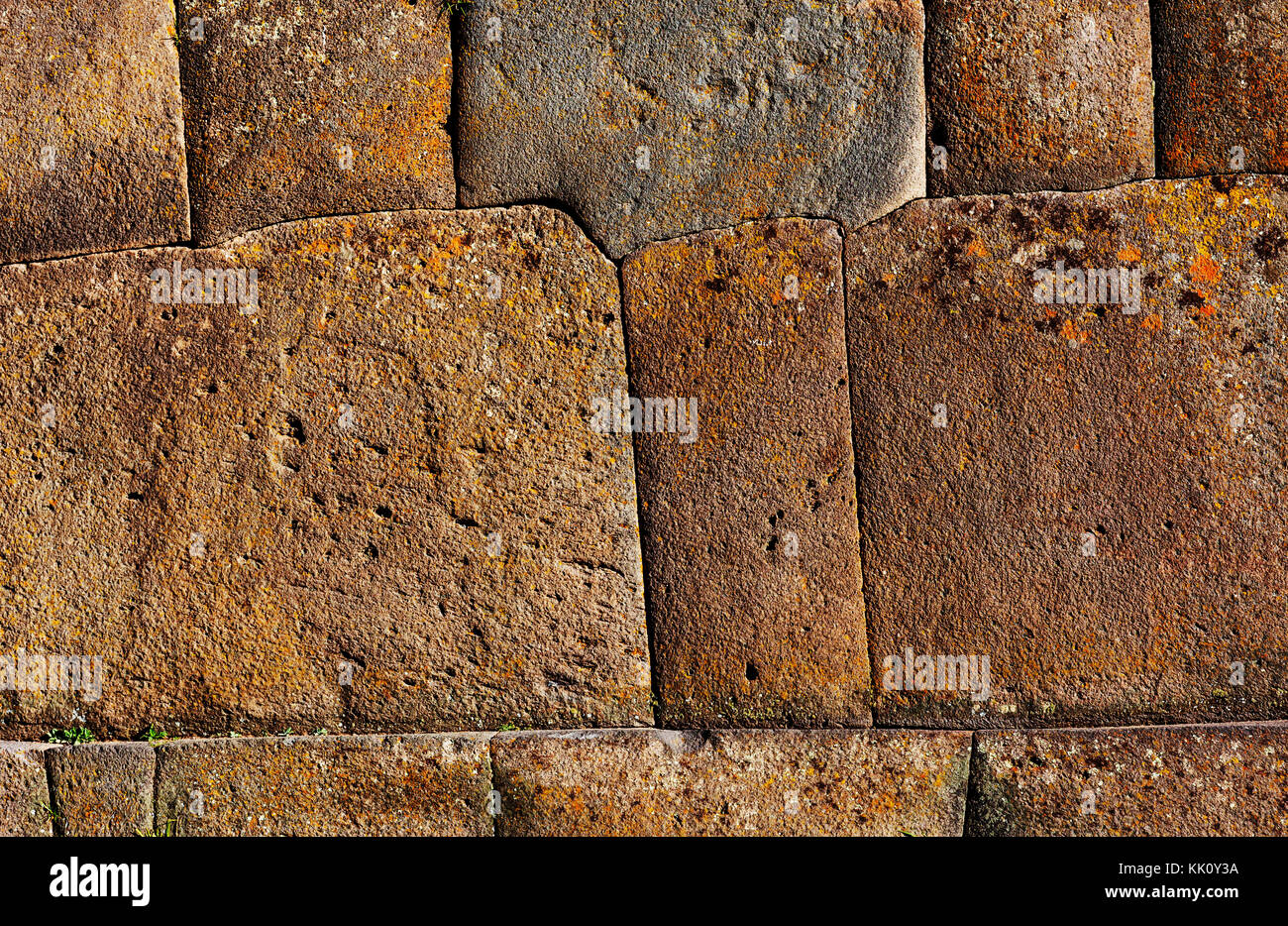 Inca wall in the city Macchu-Picchu,Peru Stock Photo - Alamy