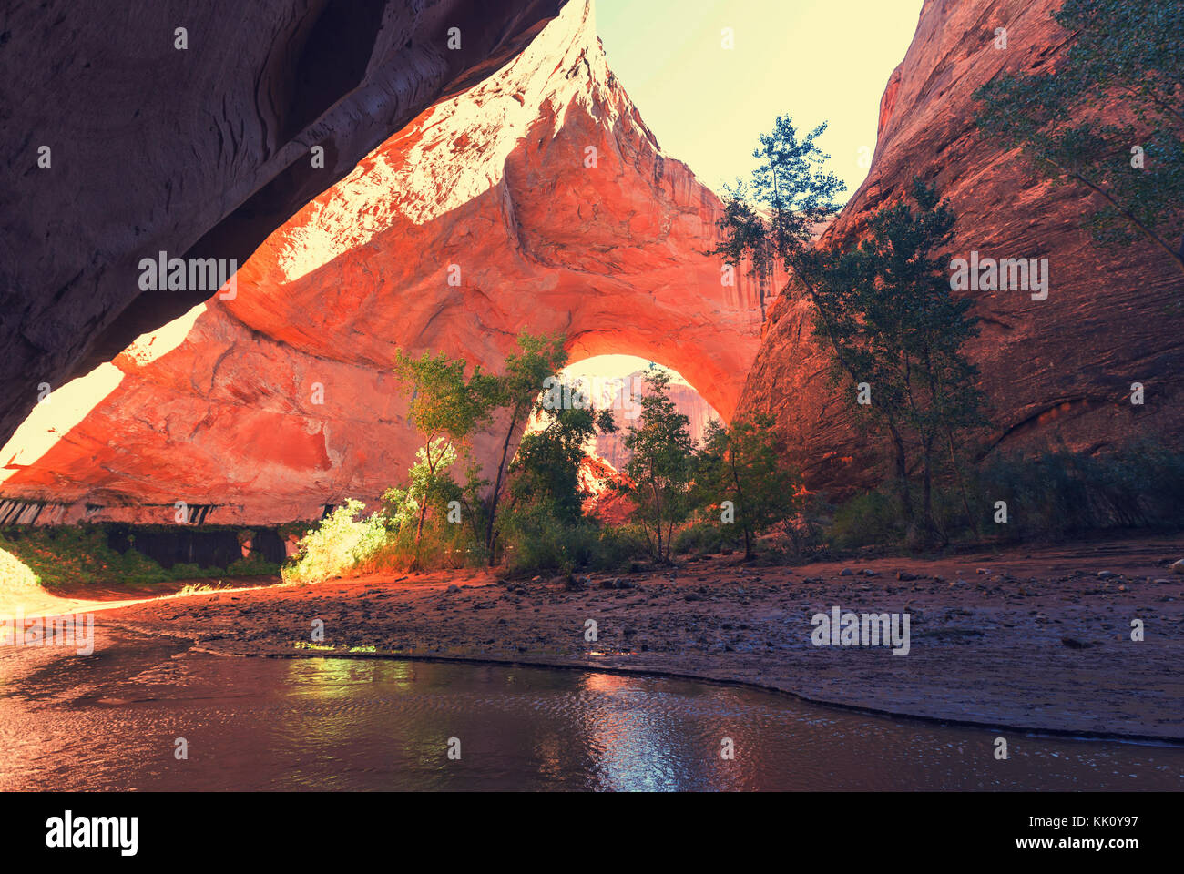 Jacob Hamblin Arch in Coyote Gulch, Grand Staircase-Escalante National ...