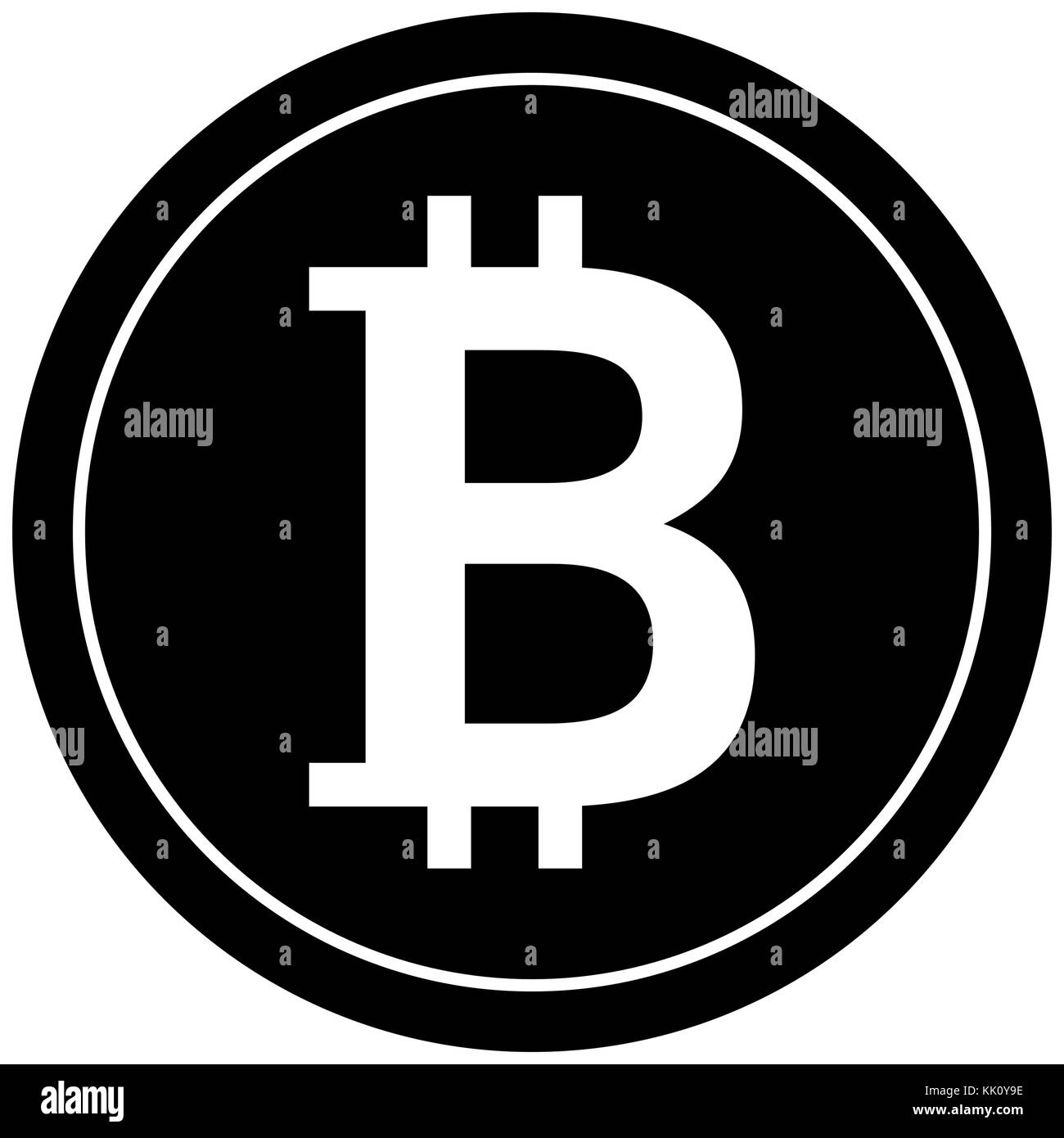 bit coin isolated icon Stock Vector Image & Art - Alamy